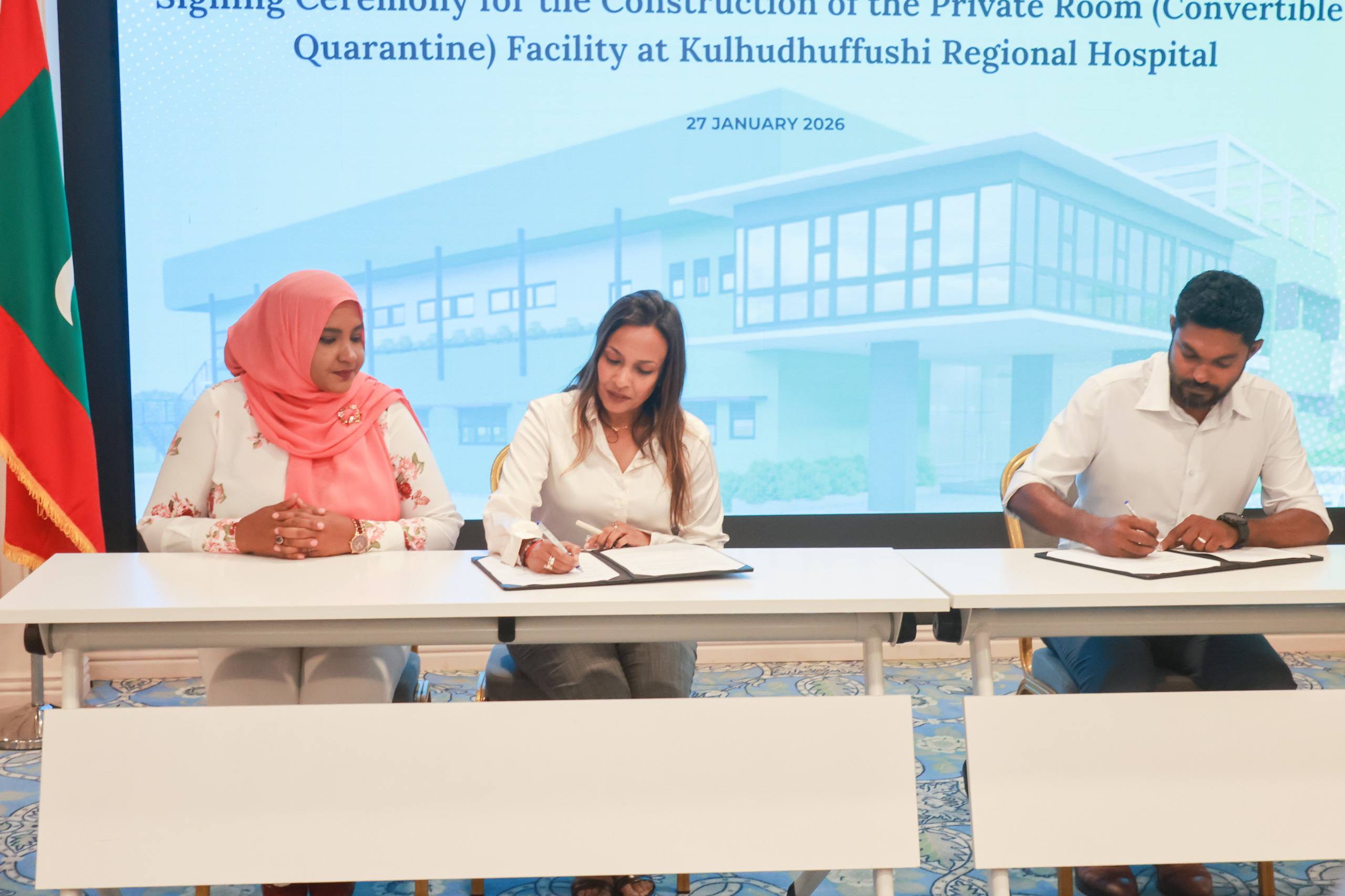Health - Ministry of Health signs agreement for the Construction of ...